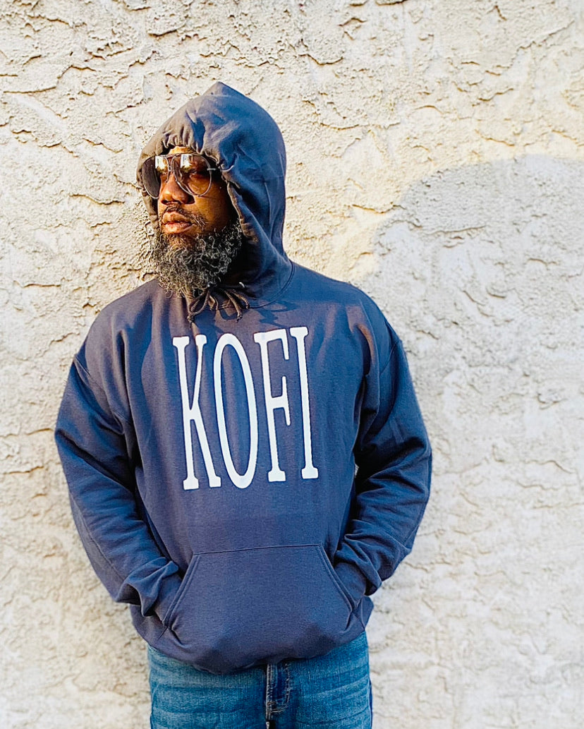 KOFI Signature hoodie (grey) – Kofi Hair Care